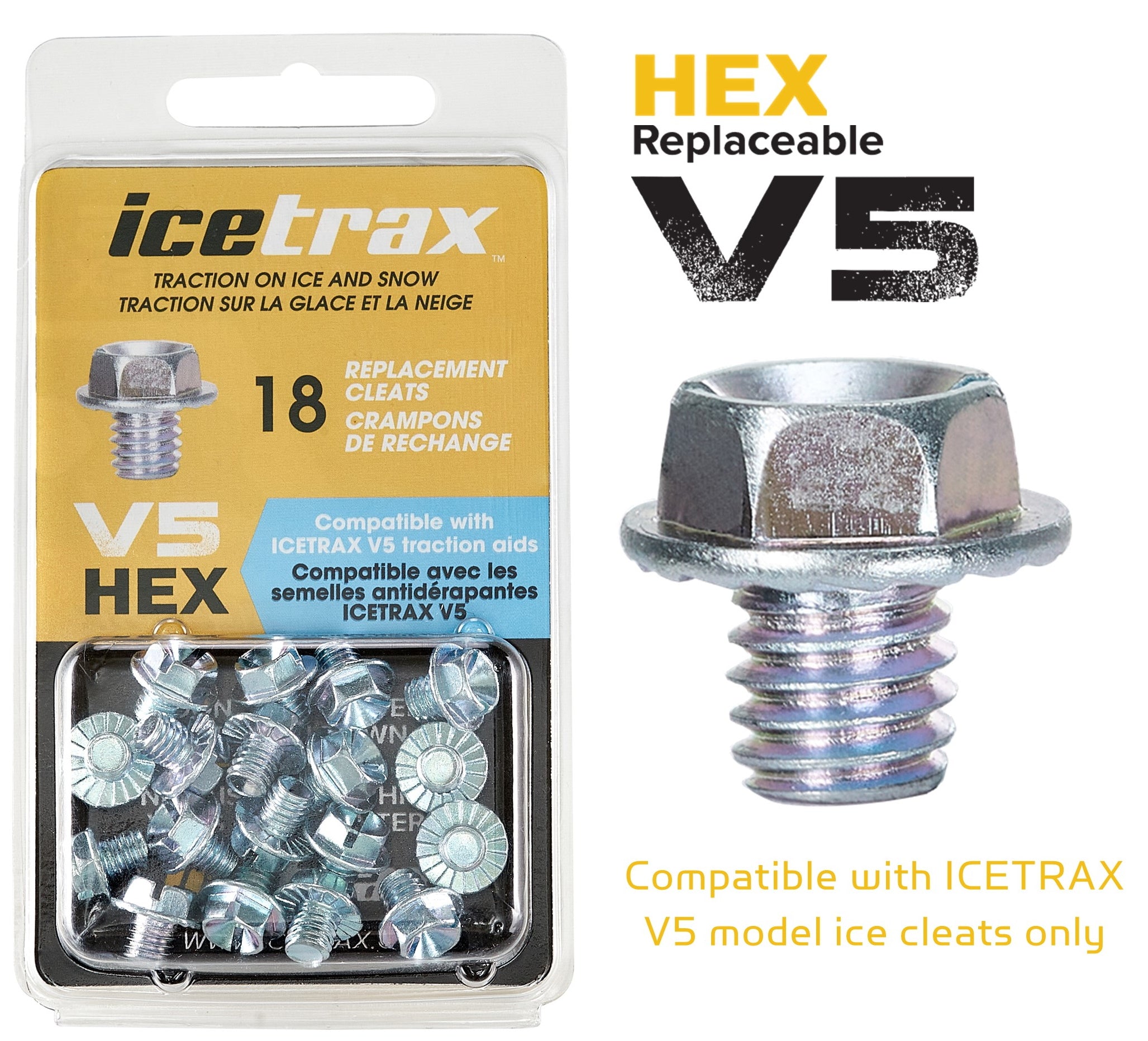 ICETRAX V5 with Easy to Replace Spikes - ICETRAX USA